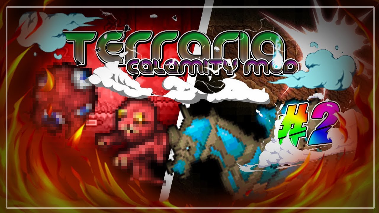 [ Terraria Calamity Mod ] FR #2 Lune Sanglante et Cnidrion ! - YouTube