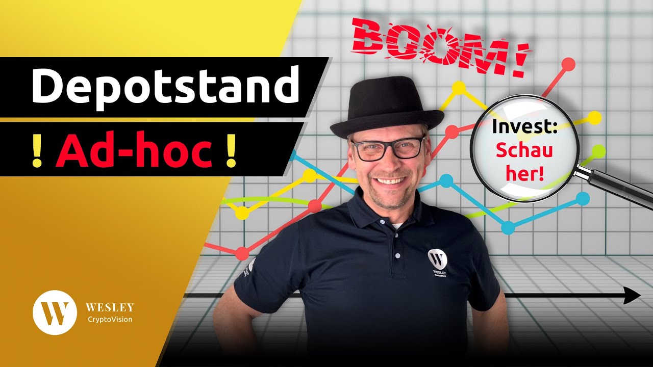 💥 Ad-hoc XRP und QNT💥 Update Depot Entwicklung Krypto Invest ...