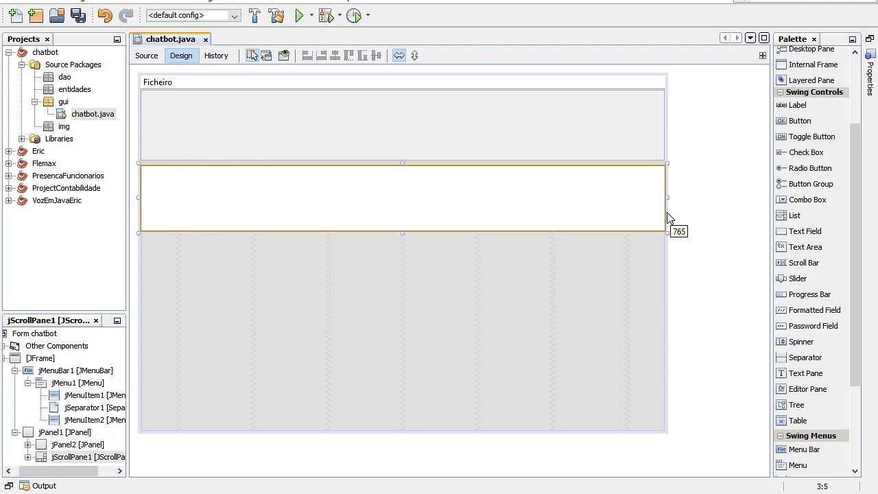 COMO CRIAR CHATBOT EM JAVA e MYSQL AULA 5 Interface part 1 - YouTube