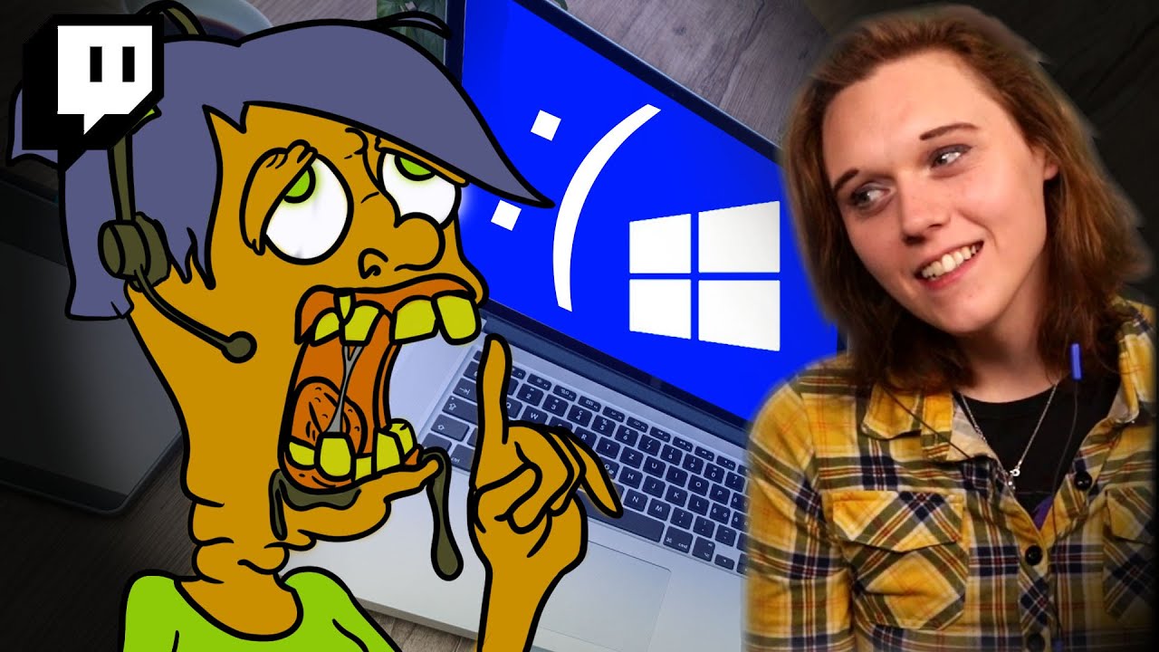 Brain Dead Female Scammer | Stream Recap - YouTube