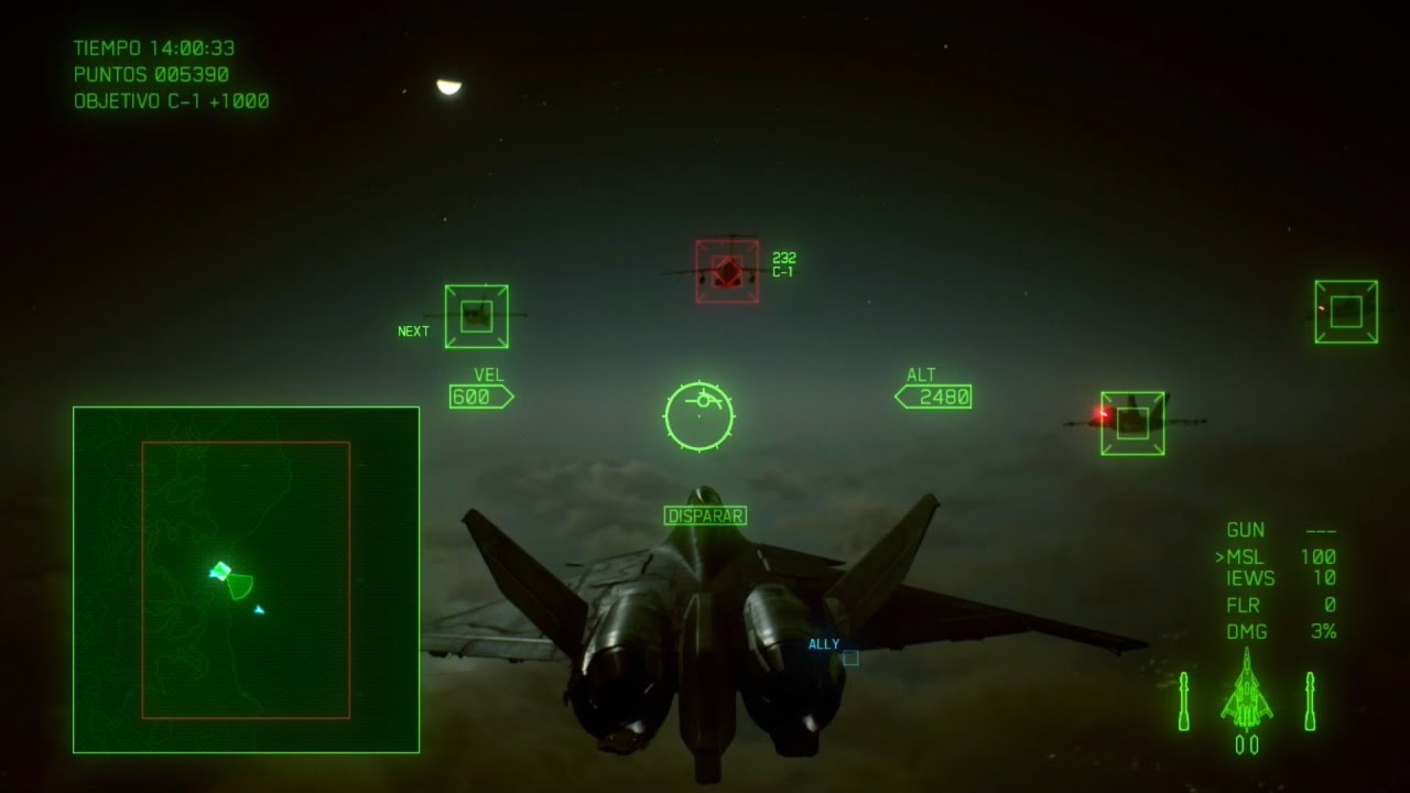 MISSION 16 - ACE COMBAT 7 | CFA-44 NOSFERATU - YouTube