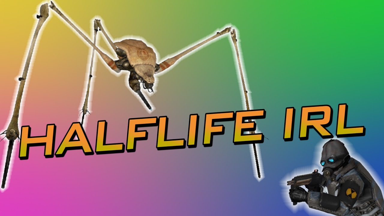 A STRIDER IN MY FRONT YARD!!! (Half-Life IRL) - YouTube