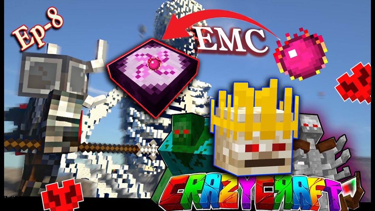 CRAZY CRAFT Update ( Philosopher's Stone & Transmutation Table ) Ep- 8 ...