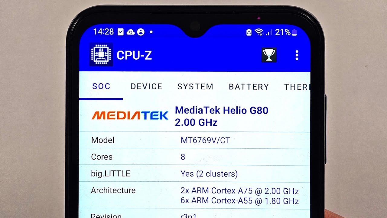 How To Check Processor of Samsung Galaxy A14 - YouTube