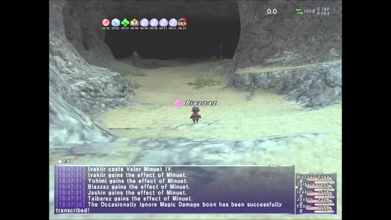 Final Fantasy 11 FFXI Batallia Downs Meeble Boss Melisseus - YouTube