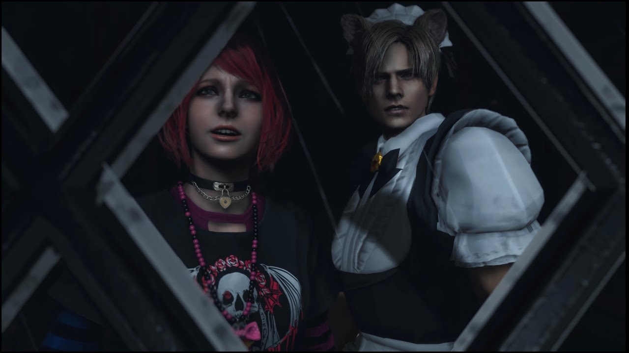 Re4 Remake Cat Maid Leon Discontinues The Redfield Bloodline (Made With ...