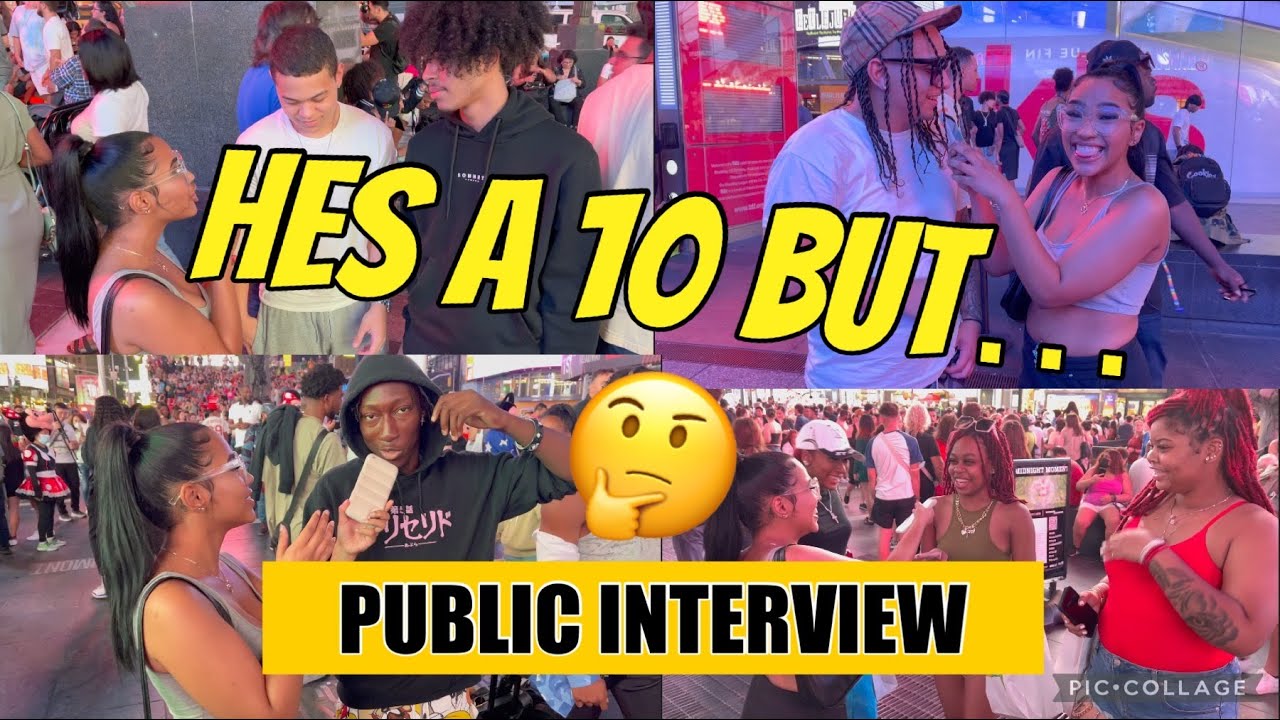 HILARIOUS PUBLIC INTERVIEW *I SAW TWO CELEBS* - YouTube