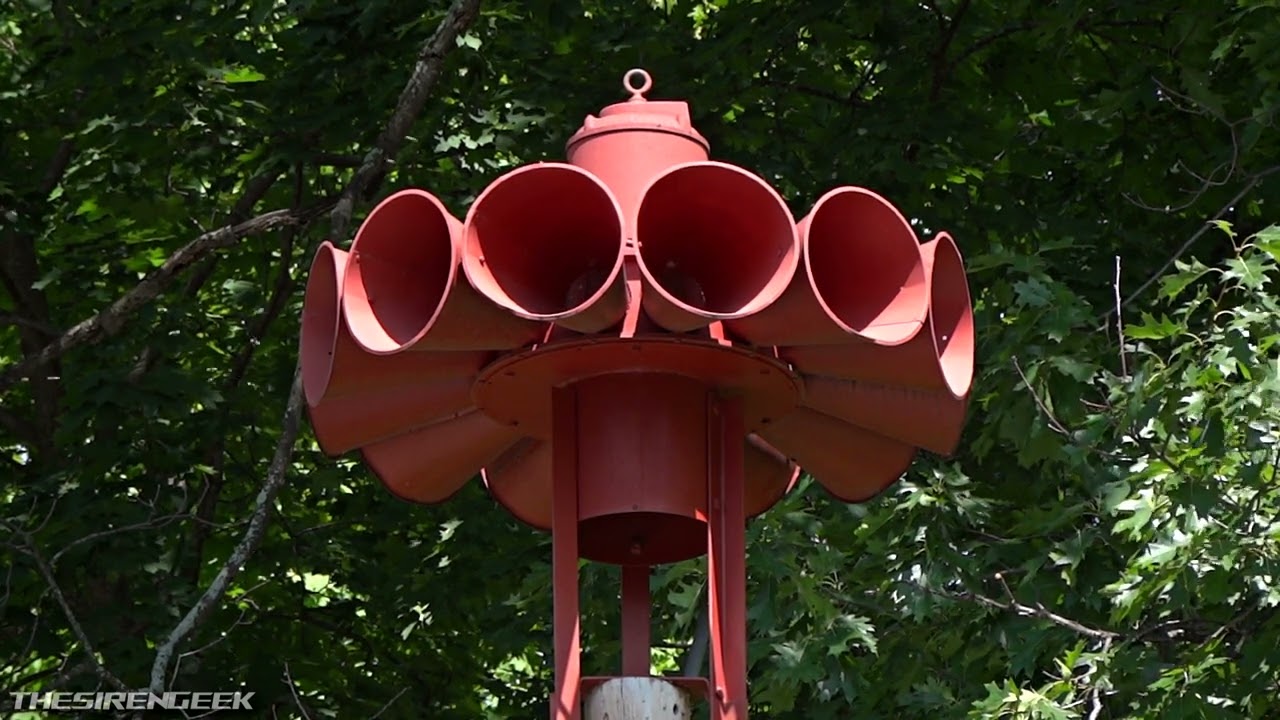 FS STH-10 Tornado Siren Test - Attack - Fontana (Walworth Co.), WI ...