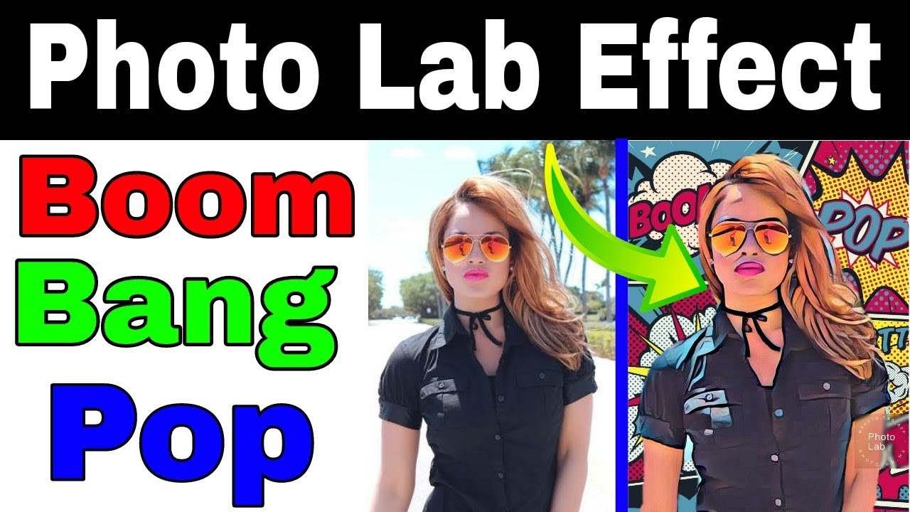 Boom Bang Pop effect - Photo Lab - YouTube
