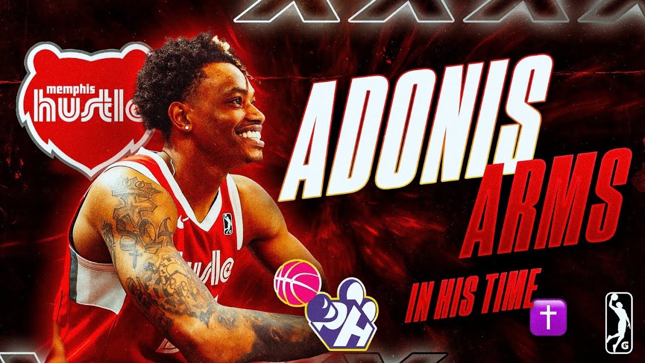 Adonis Arms FULL HIGHLIGHTS SZN 23-24 || NBA G League || Memphis Hustle ...