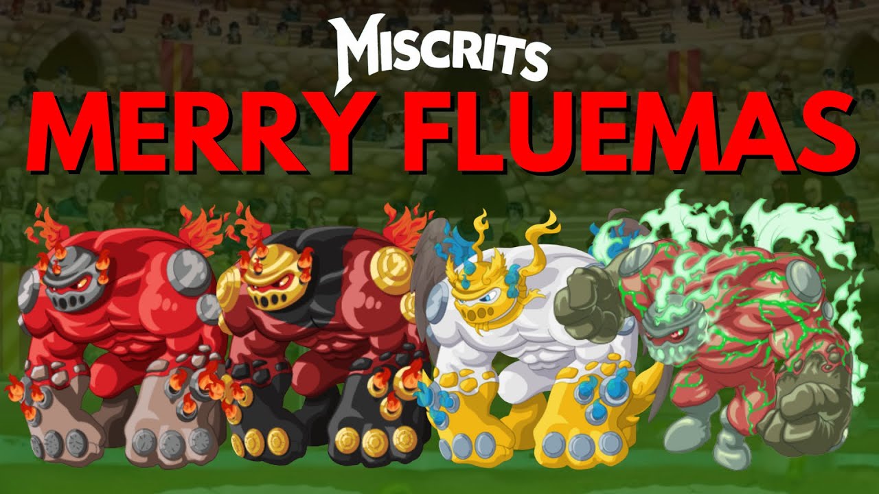 Miscrits | TEAM FLUE ONLY PVP (Christmas Special) - YouTube