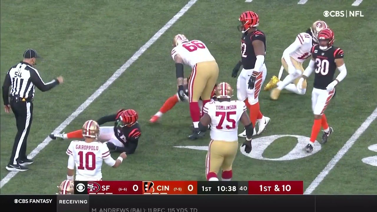 NFL 2021 Week #14 - SF 49ers @ Cincinnati Bengals - YouTube
