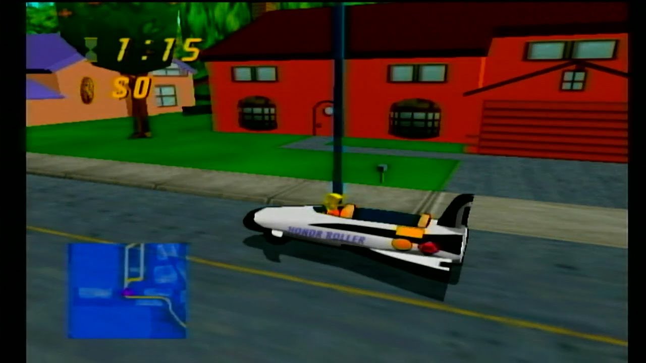 The Simpsons: Road Rage - Bart Simpson - YouTube