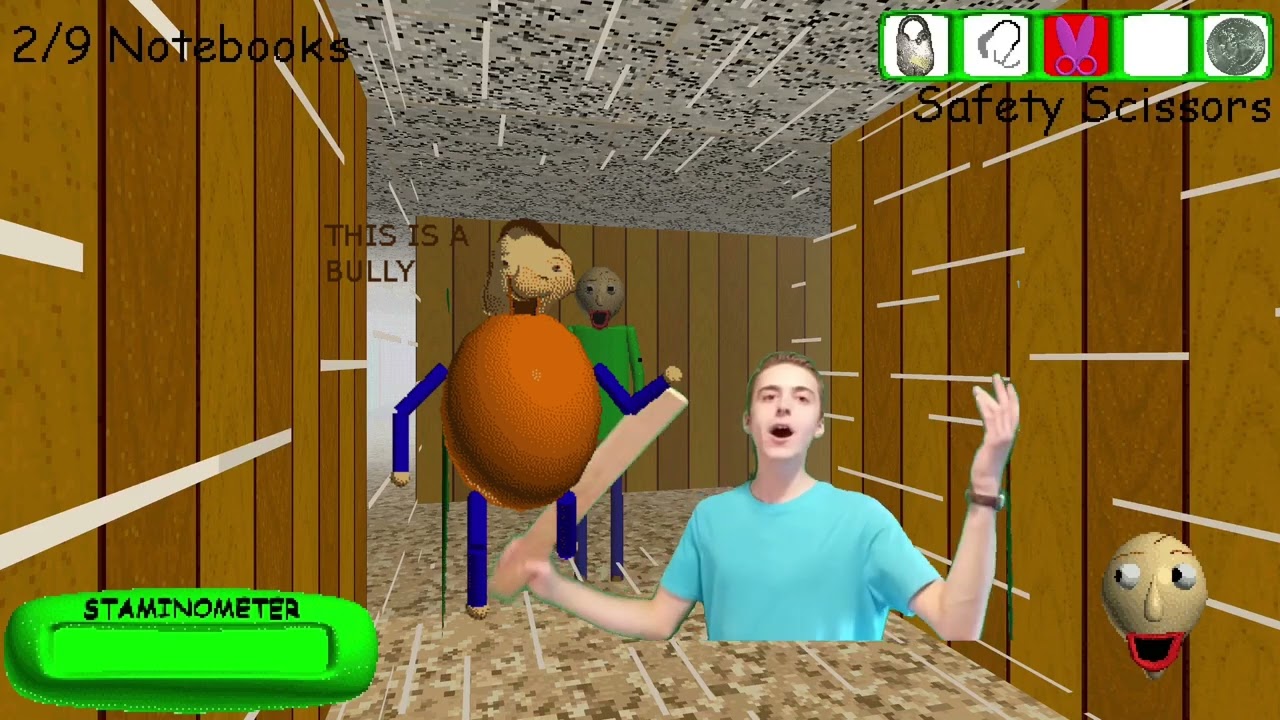 Mystman12 beats Baldi’s Basics plus - YouTube