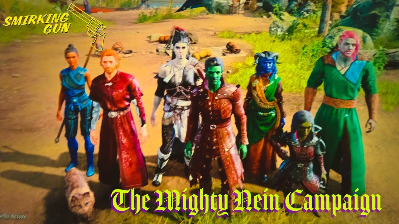 The Mighty Nein Campaign - Baldur's Gate 3 - Part 2 - YouTube