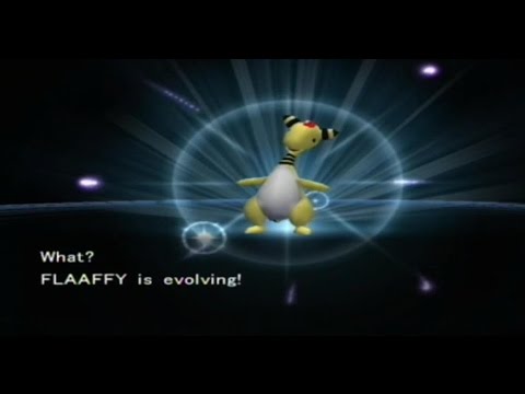 Pokémon Colosseum - Flaaffy Evolves into Ampharos and Get TM07 Hail ...