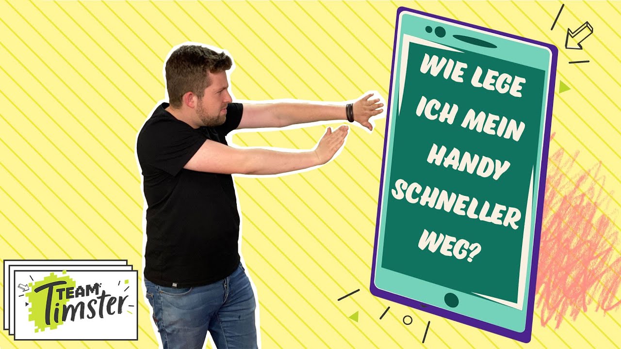 Wie lege ich mein Handy schneller weg? | Mehr auf KiKA.de - YouTube
