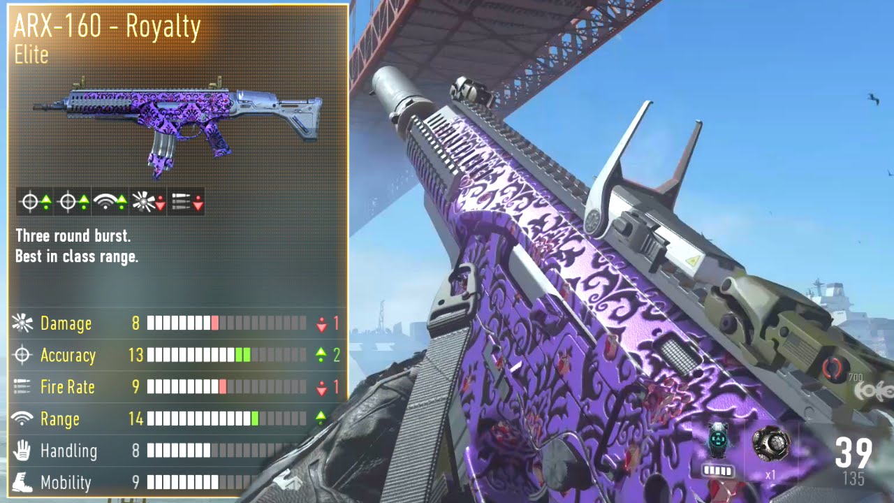 "ARX 160 - Royalty" (Elite Weapons of Advanced Warfare) - YouTube