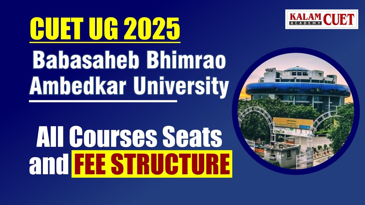 BBAU 2025 Admission Guide | All Courses, Seats & Fees Explained 🔍🎓 ...