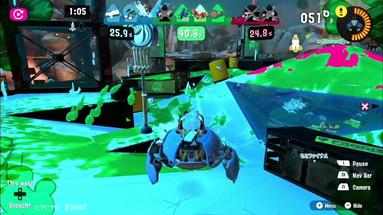 Zelda Splatfest Tricolor Attacker: when attacker teams work together (Splatoon 3 Wisdom) - YouTube