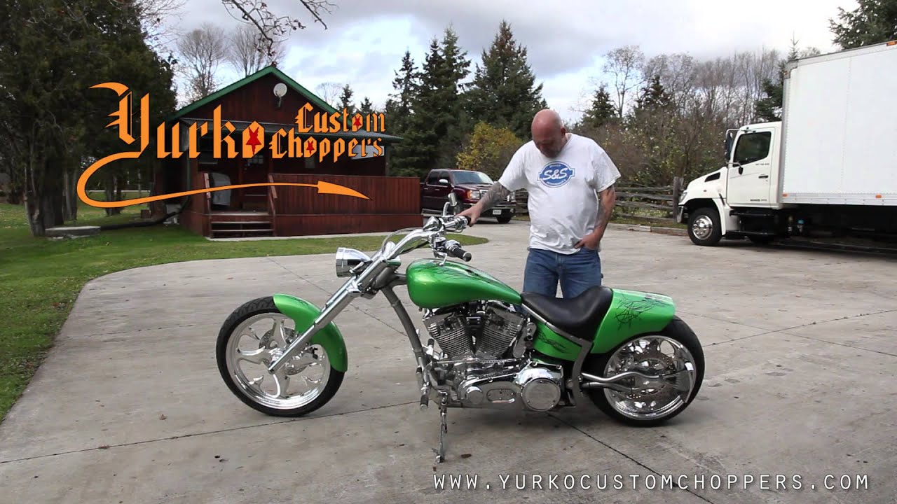 More custom work by Yurko Custom Choppers! - YouTube