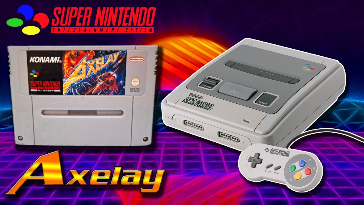 #405 Snes Time!...Axelay, played badly! :-D - YouTube