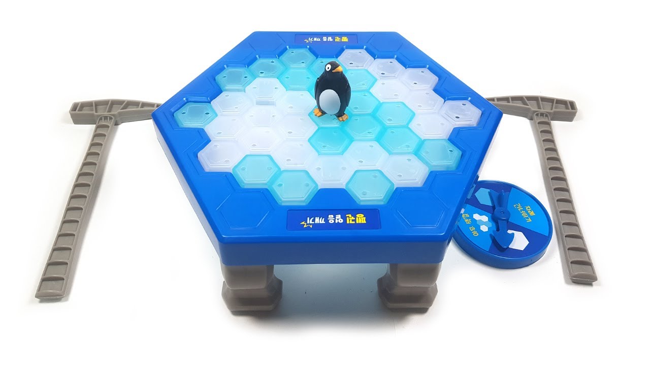 Play with Penguin Ice Break Toy. 펭귄 얼음 깨기 장난감 놀이. - YouTube