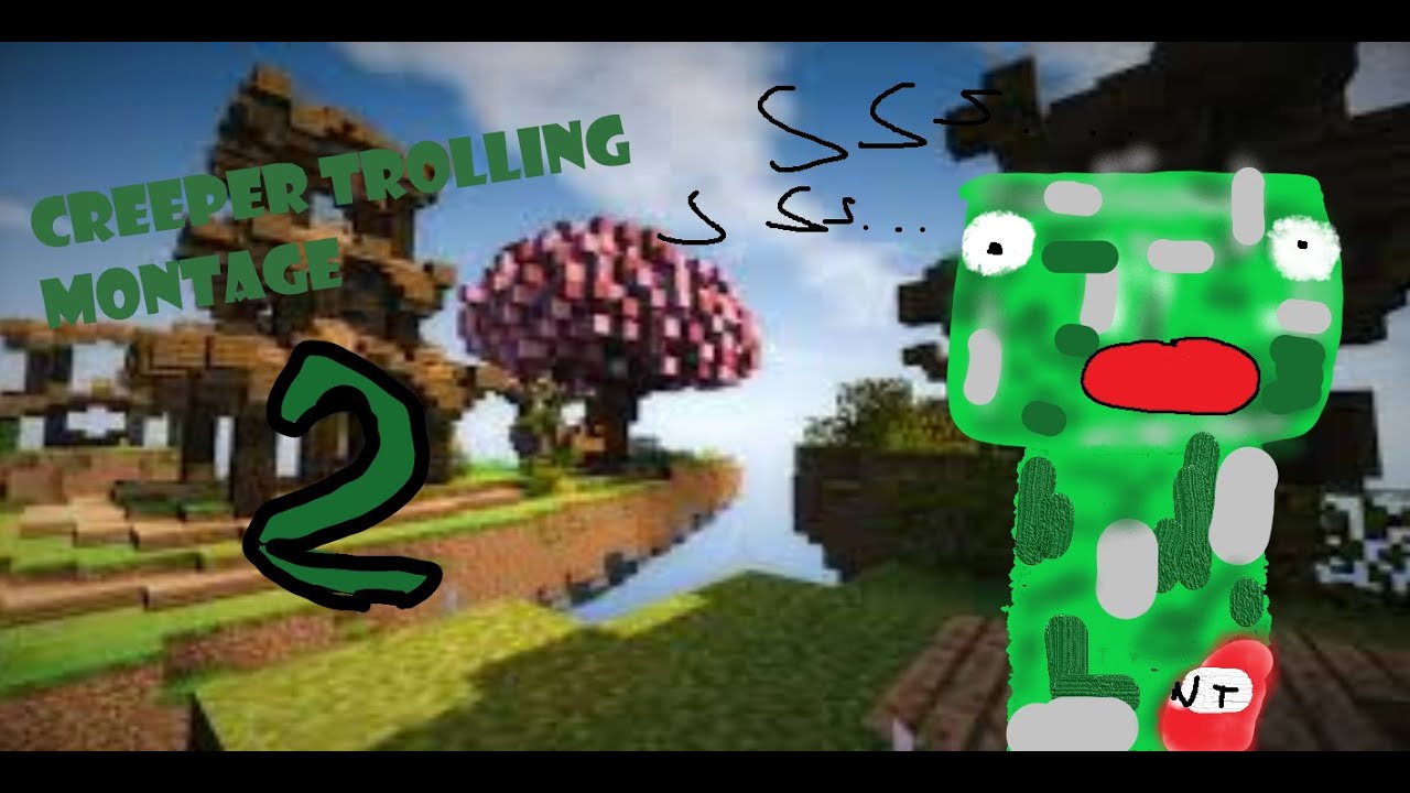 Creeper Trolling montage #2 | Hypixel Skywars Trolling - YouTube