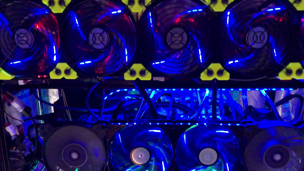 18 GPU Mining Rig Cooling Solution - No Air Conditioning!! - YouTube