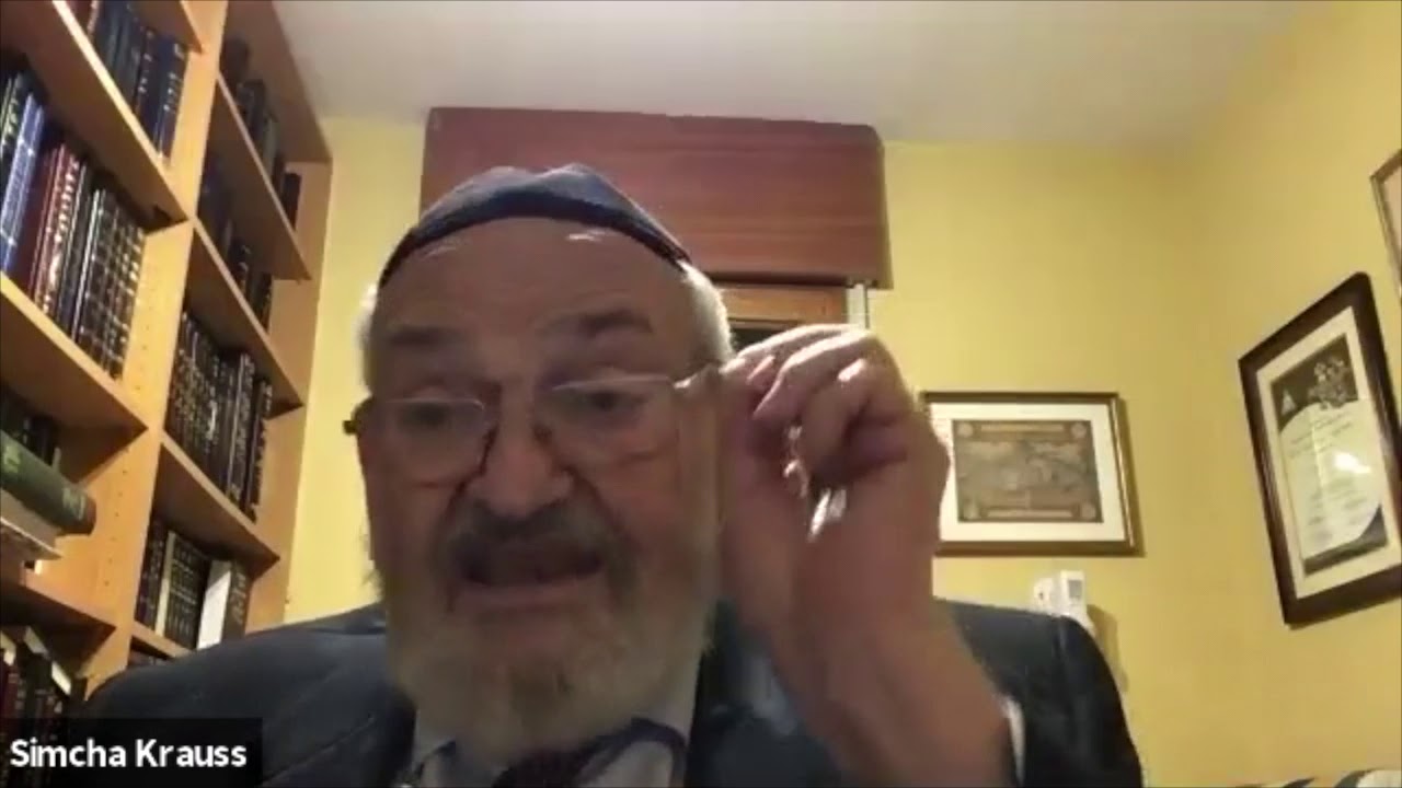 Rabbi Simcha Krauss Yom Hashoah 2020 - YouTube