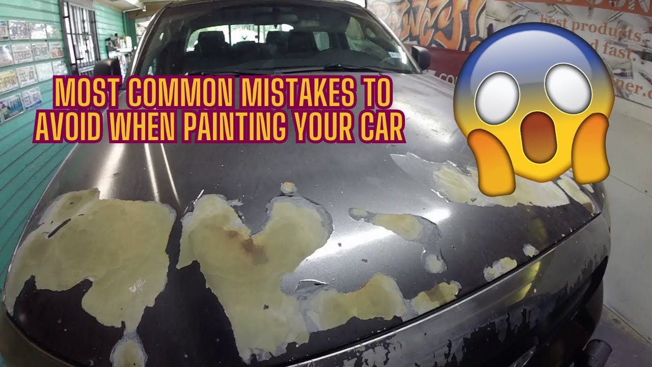 The Most Common Mistakes to Avoid when Painting Your Car - YouTube