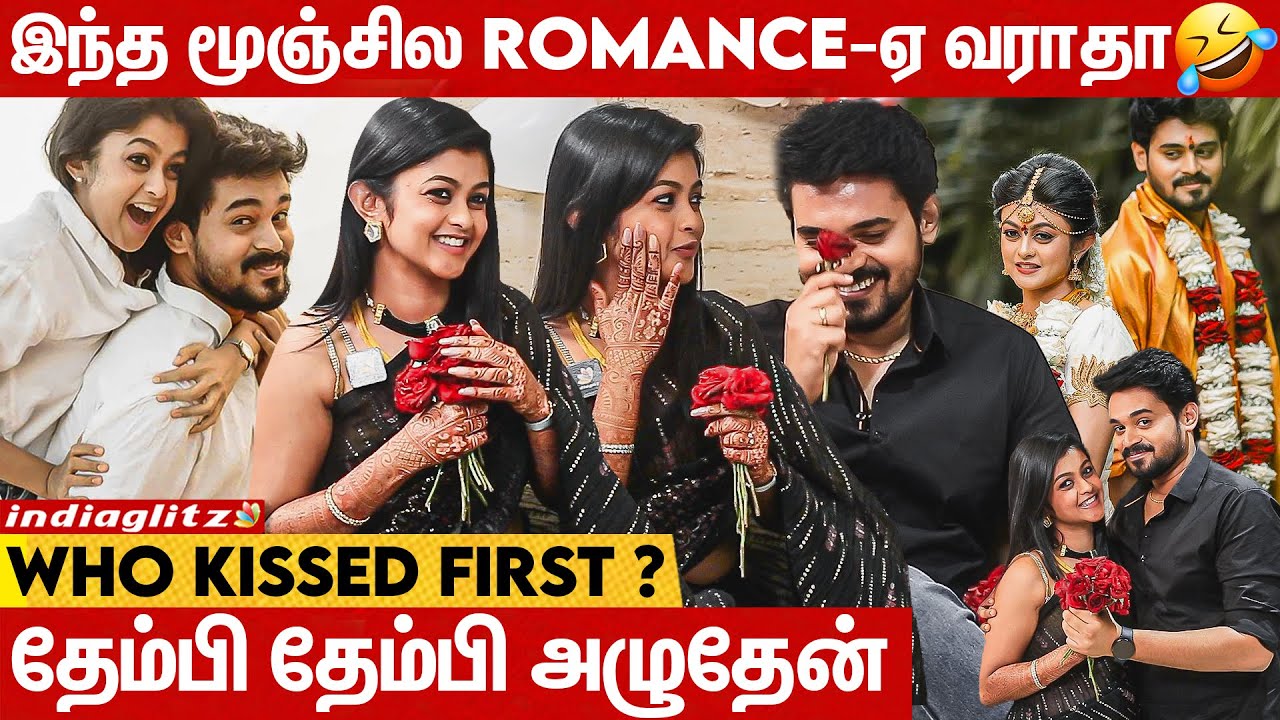 Surender And Nivedhitha's Fun Interview - Reveals First Kiss💋 ...