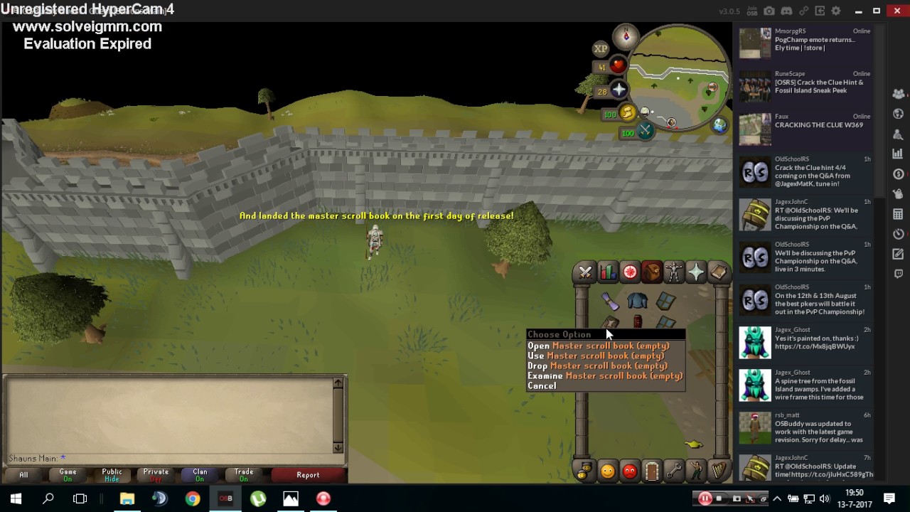 Master Scroll Book from hard clue scroll on day of release! - YouTube