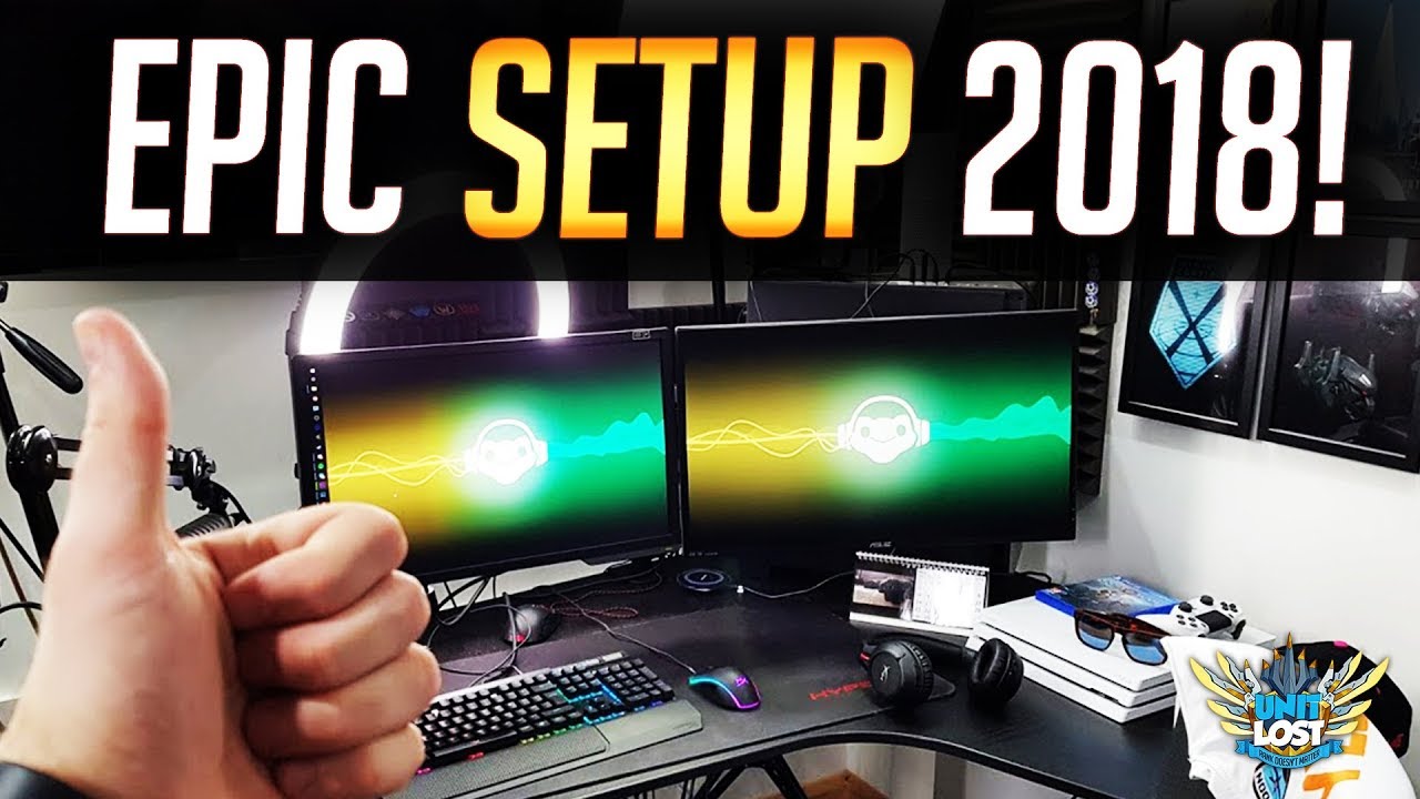 My Setup Tour 2018! EPIC Overwatch Setup! - YouTube