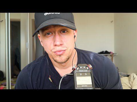 Close-Up Gum Chewing and Whisper Ramble ASMR