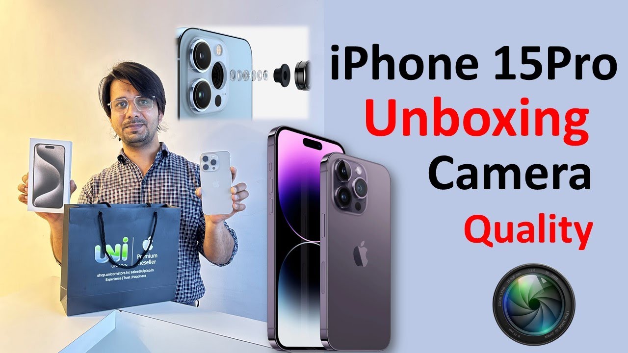 Apple iPhone 15, iPhone 15 Pro Max Unboxing & First Impressions ⚡ The ...