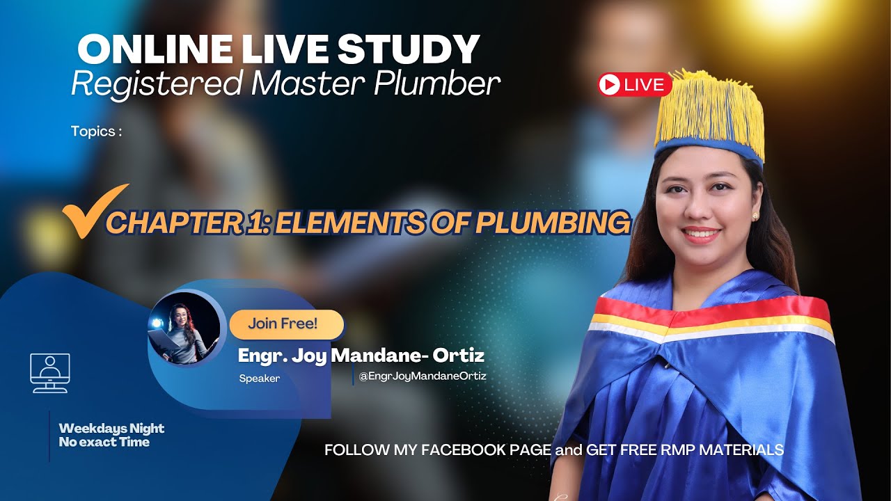 RMP CHAPTER 1: ELEMENTS OF PLUMBING - YouTube