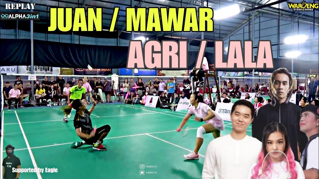Artis JUAN & Eve Ternyata JAGO BADMINTON. Kini di Tantang Agrippina dan ...
