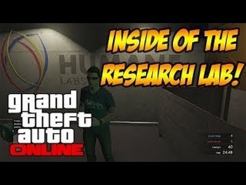 GTA 5 Online How to Get Inside of the Humane Research Lab - GTA V Human ...
