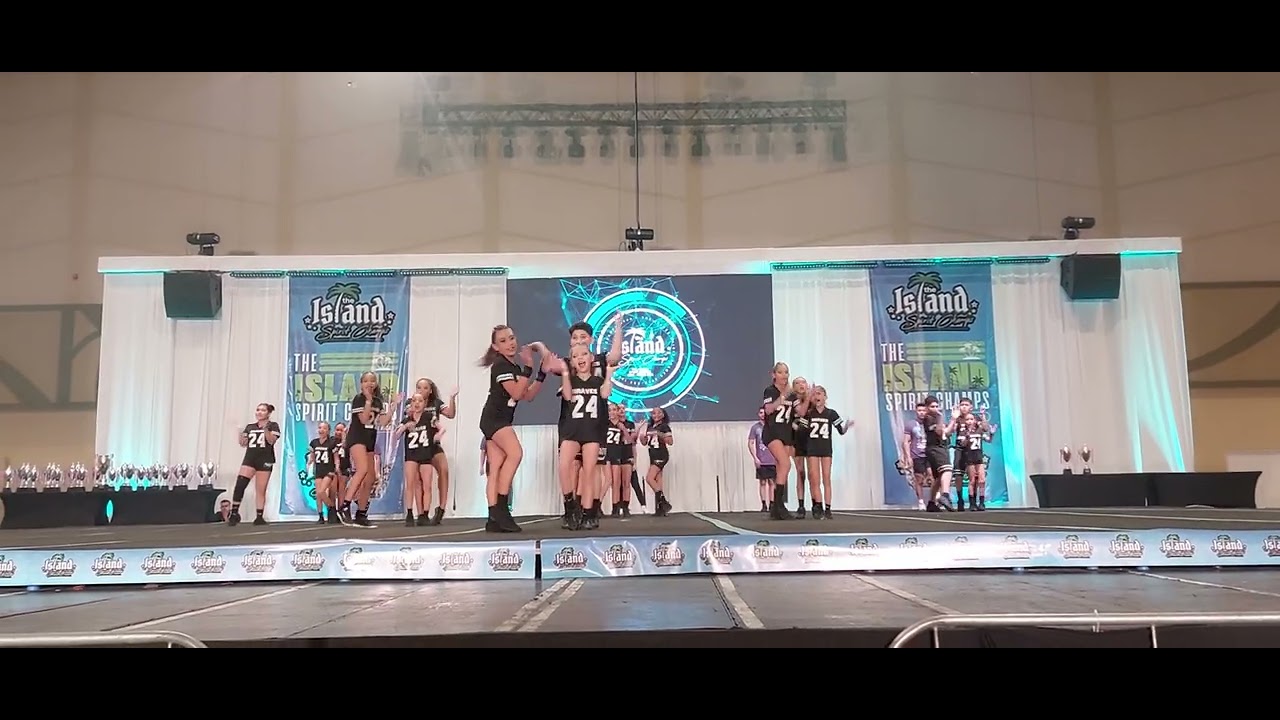 Porrismo 2024. Campeonato Island Costa Rica. Equipo Braves, Cheer ...