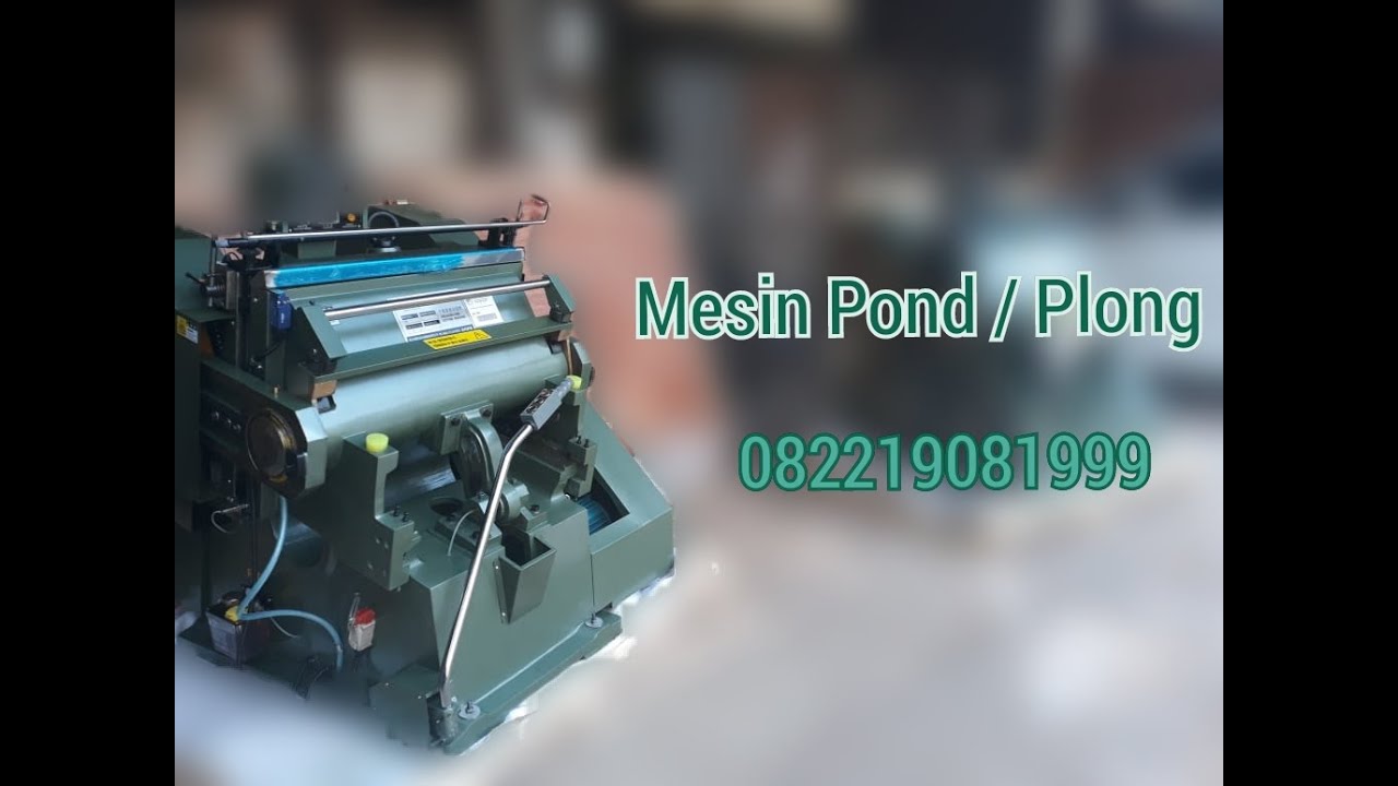 Mesin Pond \ Plong packaging indentik dengan mesin ini ML 750 - YouTube