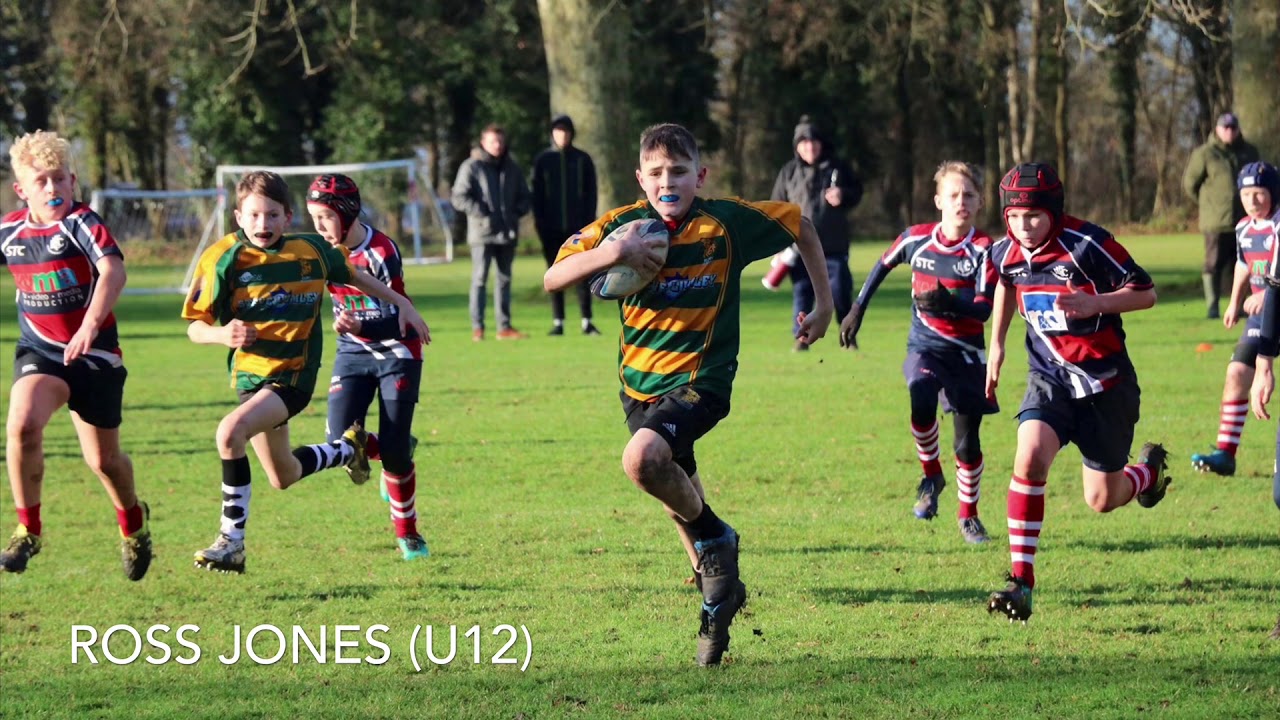 Ross Jones U12 Rugby Tribute (2019-2020) - YouTube