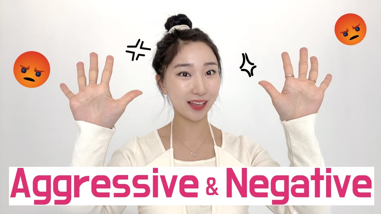 Learn Korean : 10 Aggressive & Negative Expressions in Korean - YouTube