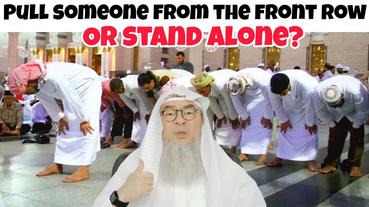 Front row is full can I pull someone back or form new row? From where ...