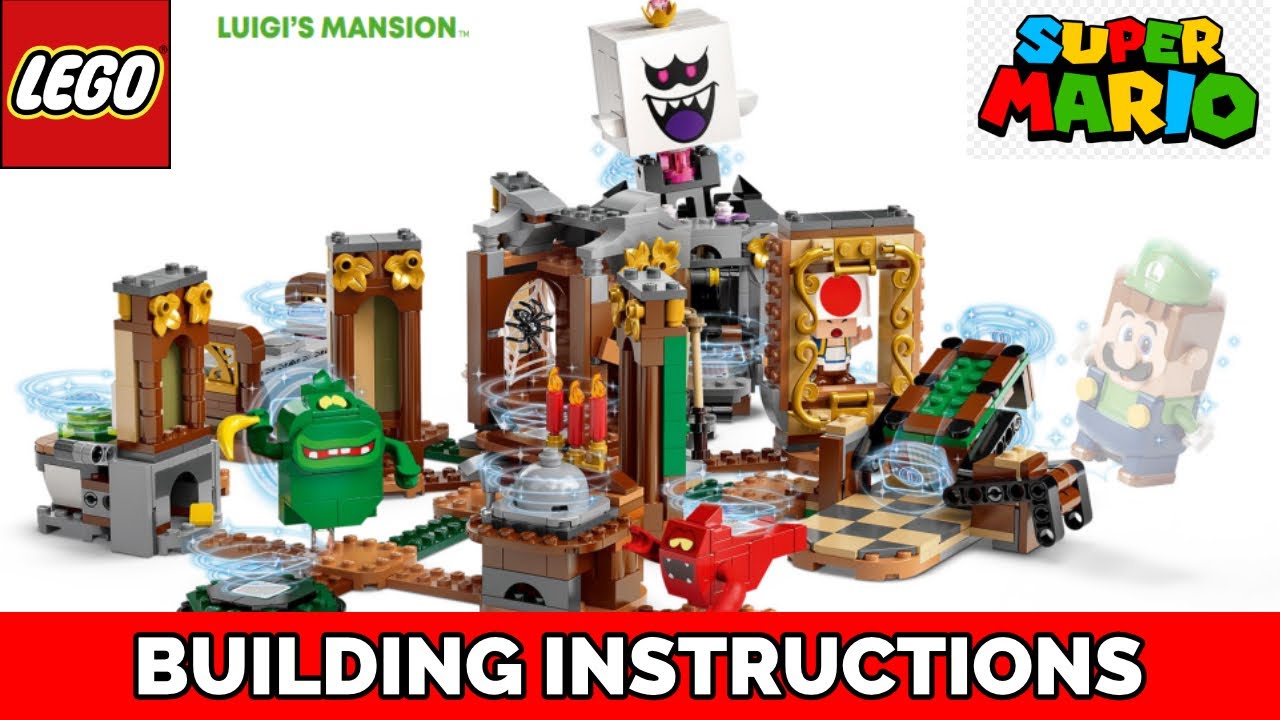 LEGO instructions for 71401 Luigi’s Mansion Haunt and Seek Expansion ...