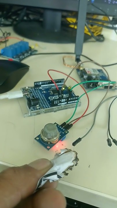 Gas Detecting System With Arduino And Gsm Arduinounoprojects Ytshorts Shortvideo Shorts 5261
