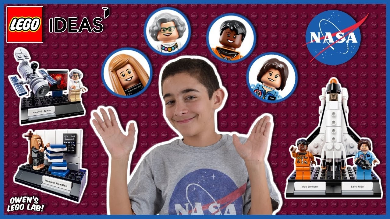 LEGO Ideas: Women of NASA #21312 Speed Build & Demo - YouTube