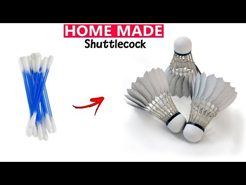 Diy Homemade badminton shuttlecock / shuttlecock kaise banaye Ghar par ...