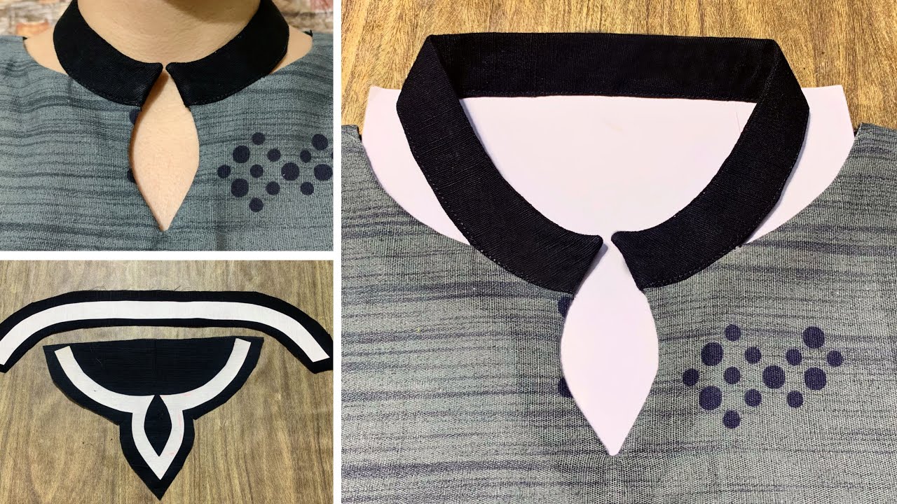 Collar neck design cutting and stitching | trendy neck design - YouTube