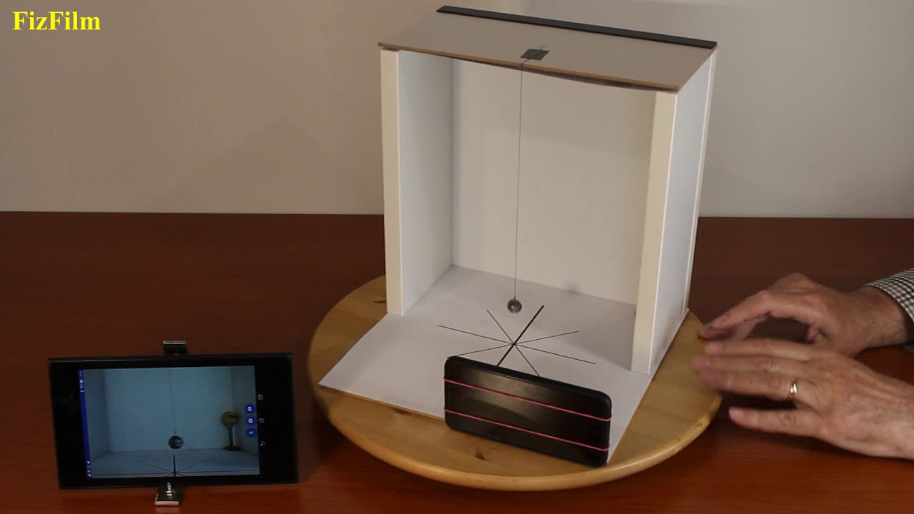 Model of Foucault's Pendulum - YouTube